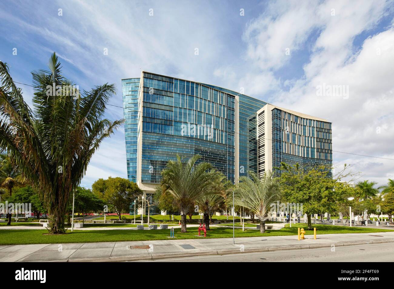 Wilkie D Ferguson Jr US Courthouse Miami Florida USA Stock Photo - Alamy