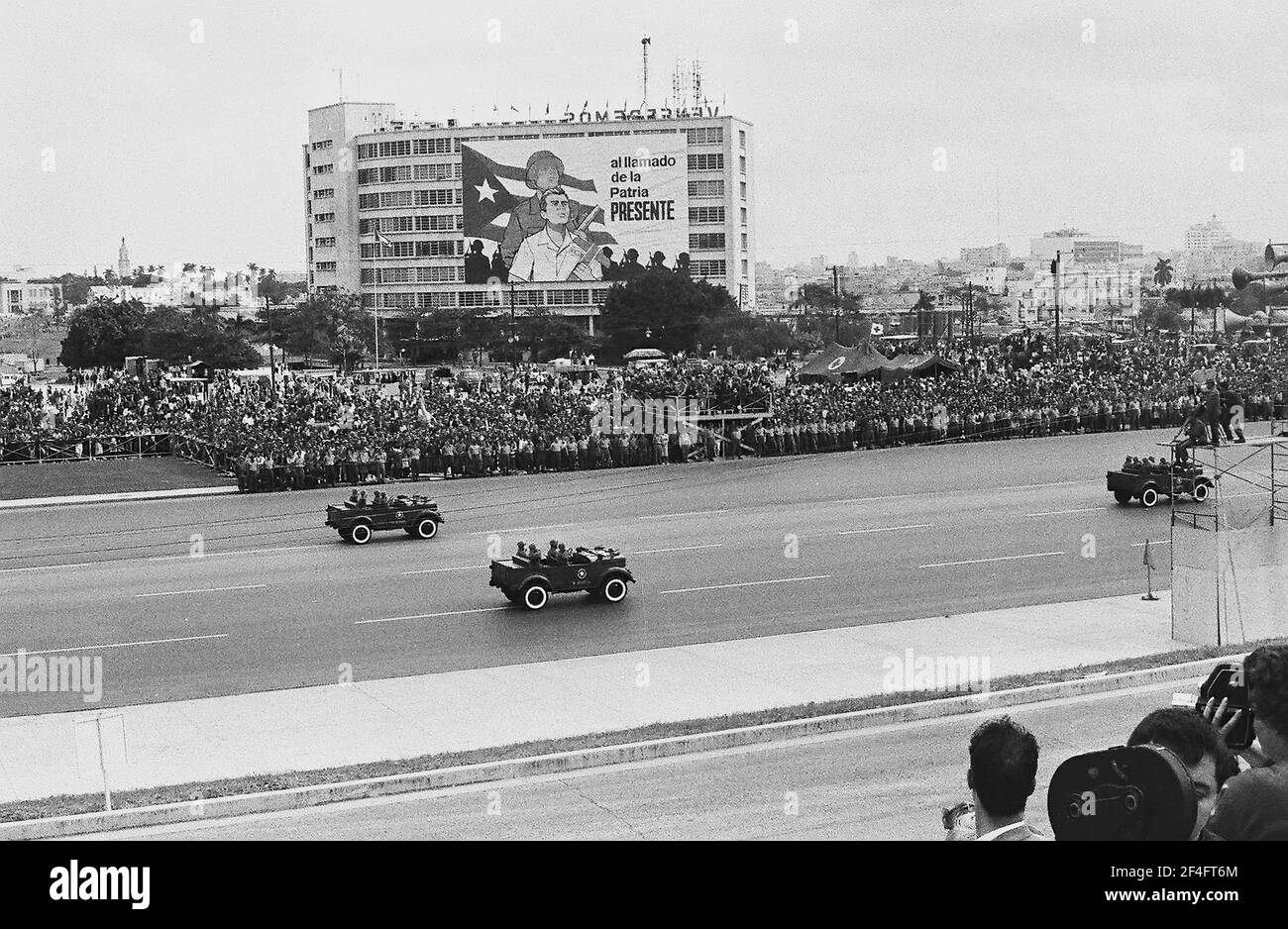 Military parade, Havana (Cuba : Province), Havana (Cuba), Cuba, 1963 ...
