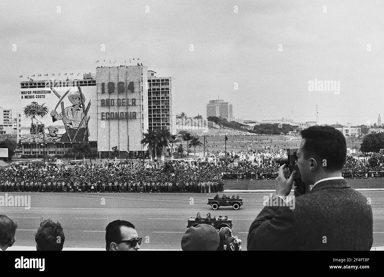 Military parade, Havana (Cuba : Province), Havana (Cuba), Cuba, 1963 ...