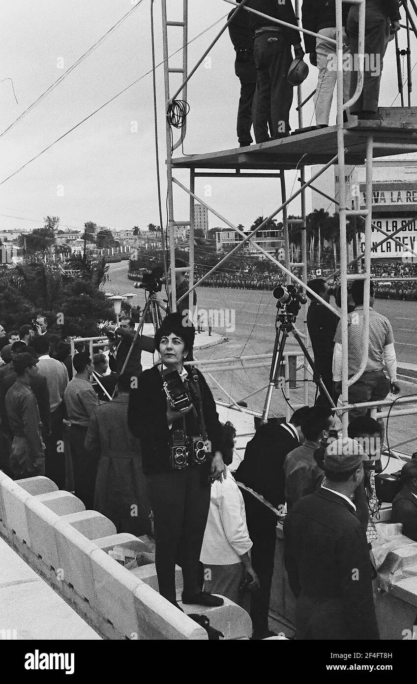 Military parade, Havana (Cuba : Province), Havana (Cuba), Cuba, 1963 ...