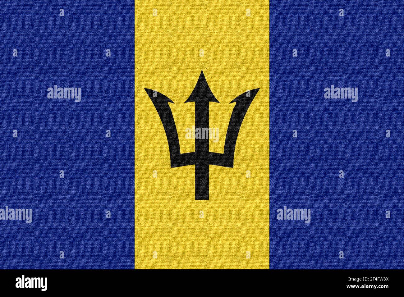 Blue Trident Flag