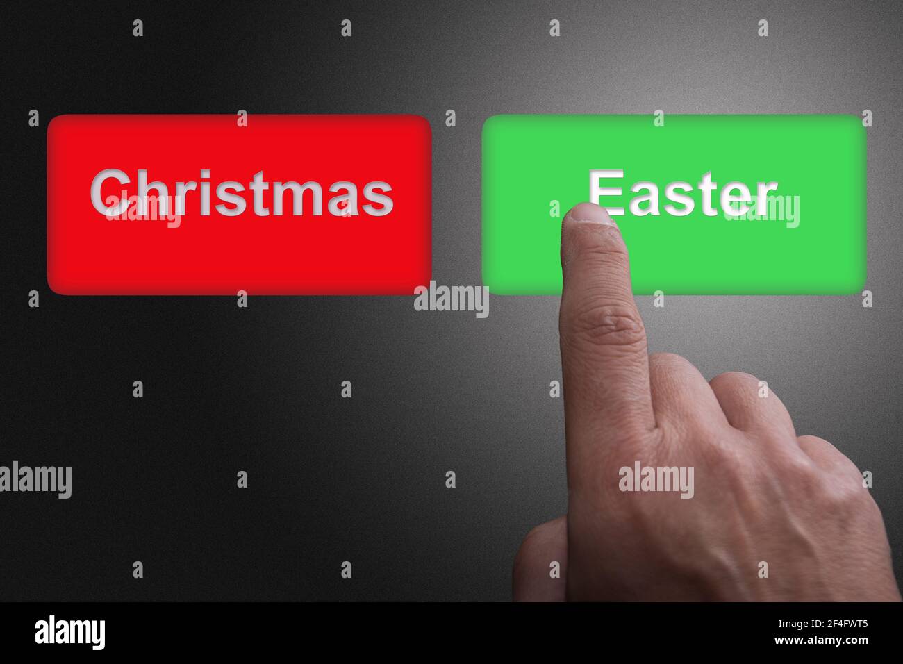 Finger pushing button hi-res stock photography and images - Alamy