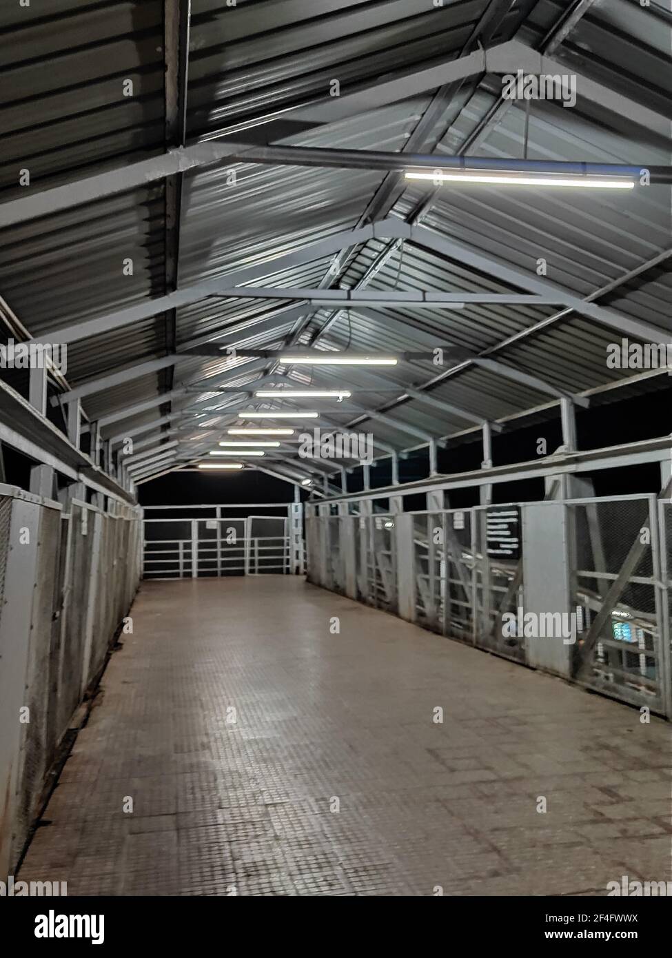 A vertical shot inside a correctional institution Stock Photo - Alamy