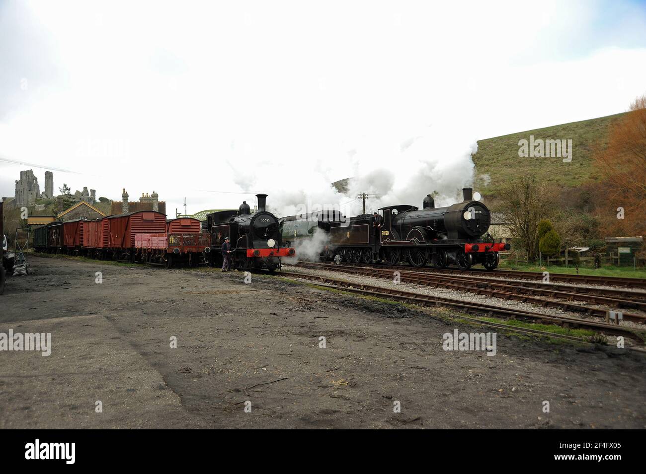 Lswr m7 class steam locomotive hi-res stock photography and images - Alamy