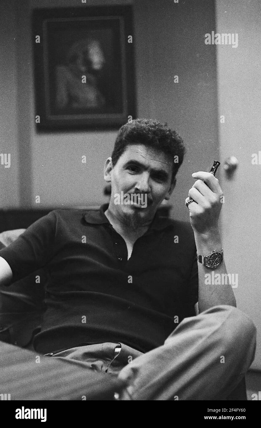 Half-length portrait of Cuba leader Comandante Ramiro Valdes, Cuba ...