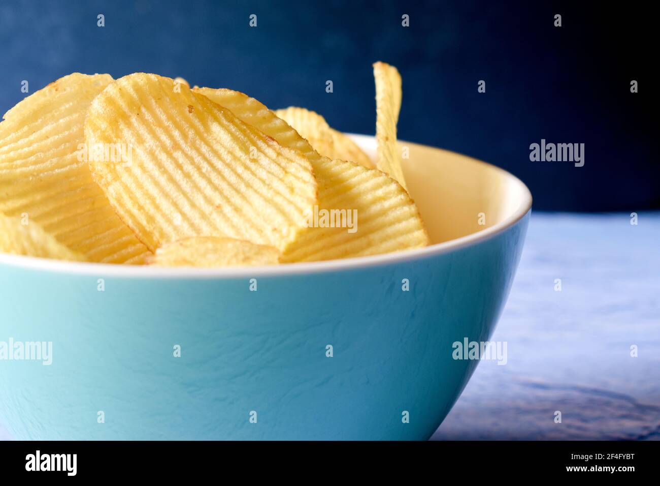 Wavy chips hi-res stock photography and images - Alamy
