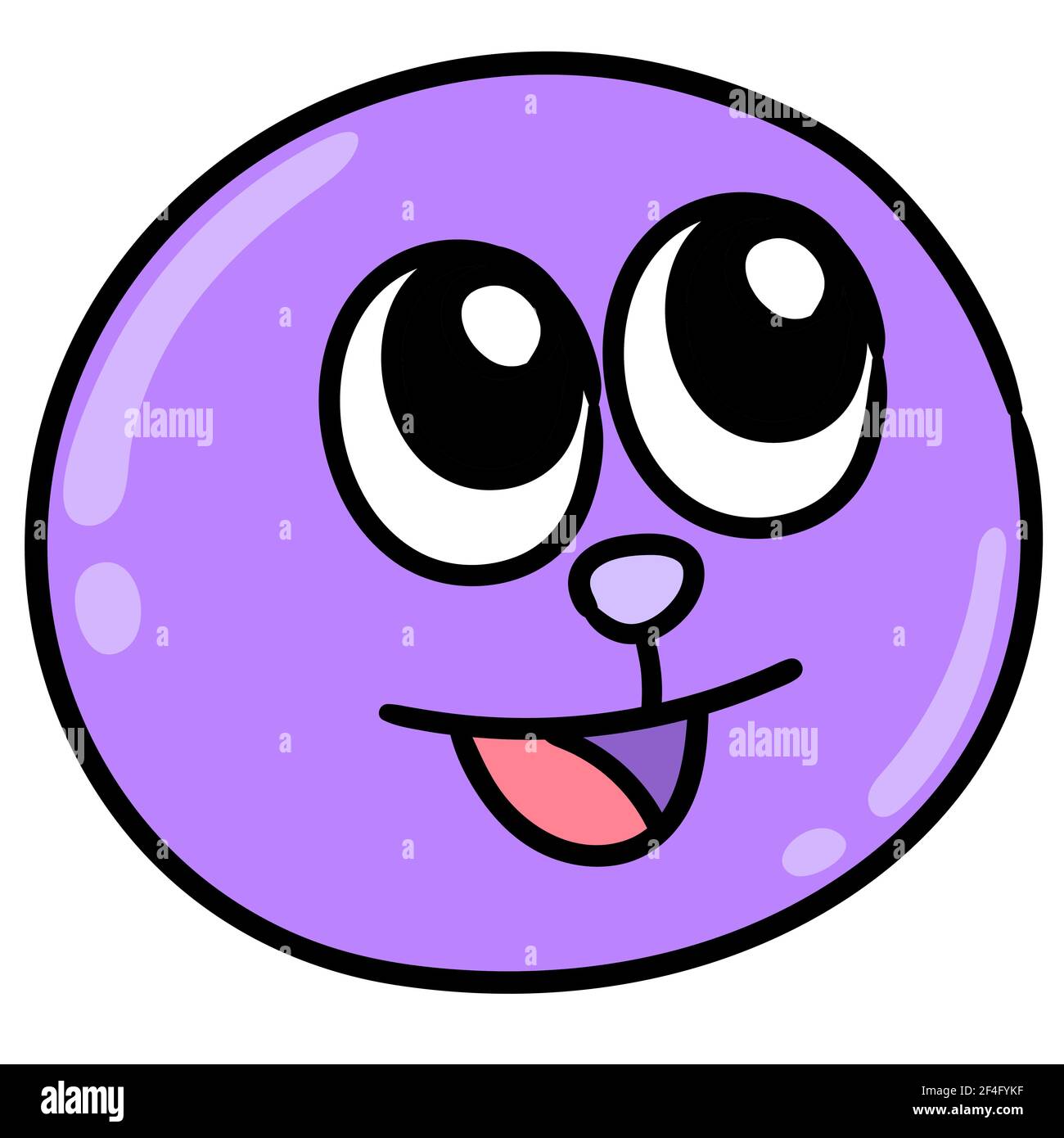 smile emoticon ball Stock Vector Image & Art - Alamy