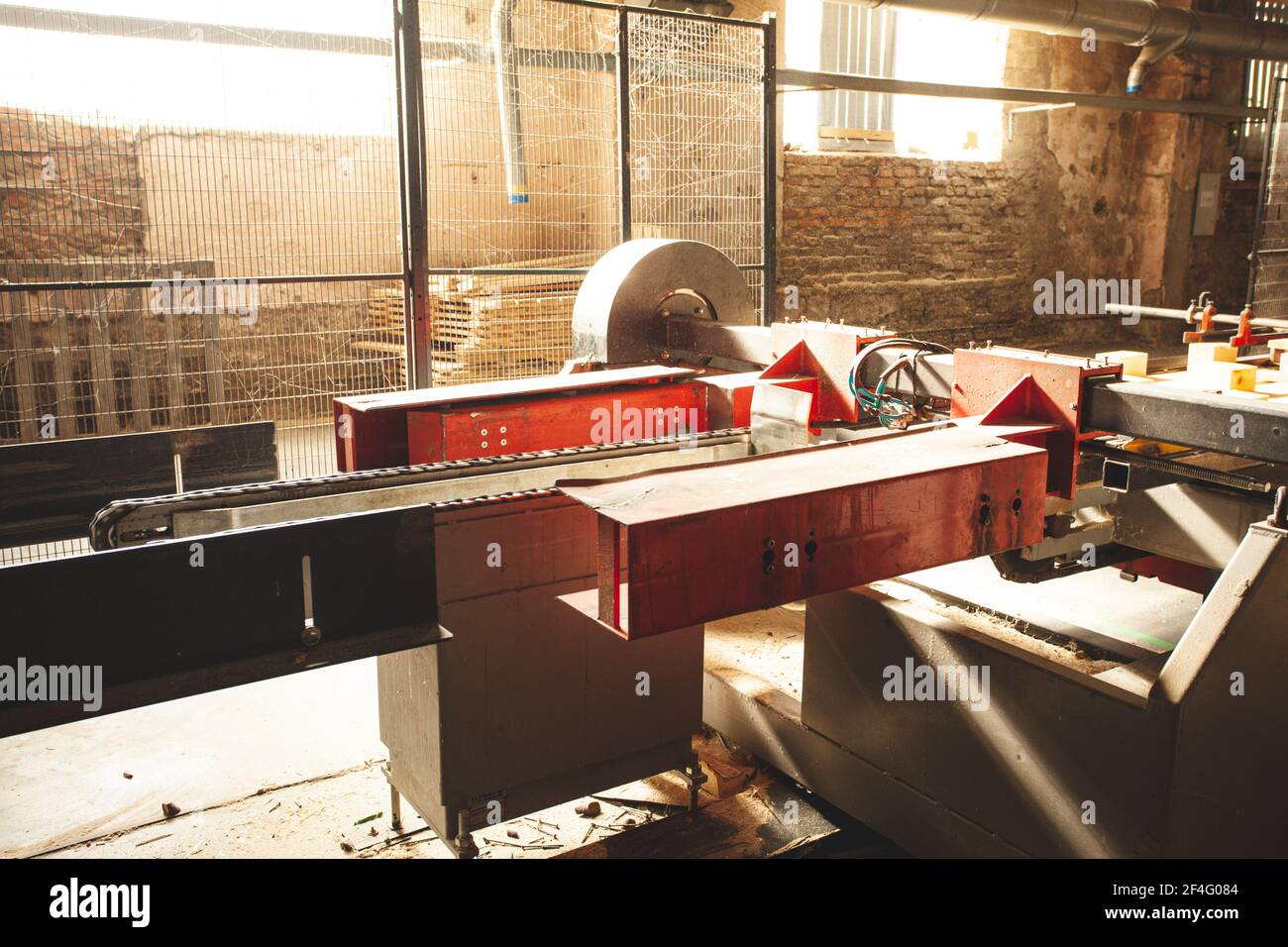 Production line of the wooden furniture factory Stock Photo - Alamy
