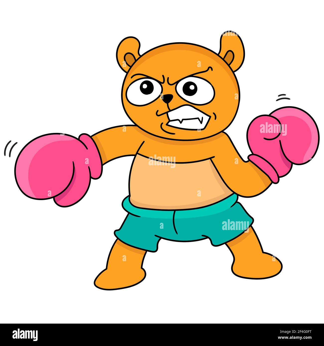 Bear fight art hi-res stock photography and images - Alamy