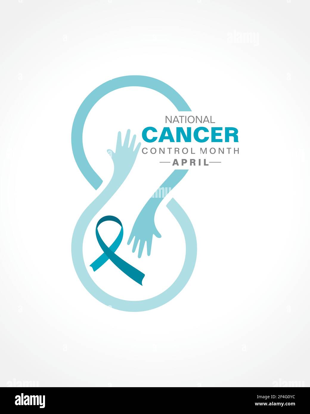 Vector Illustration of National Cancer Control Month observed in April ...