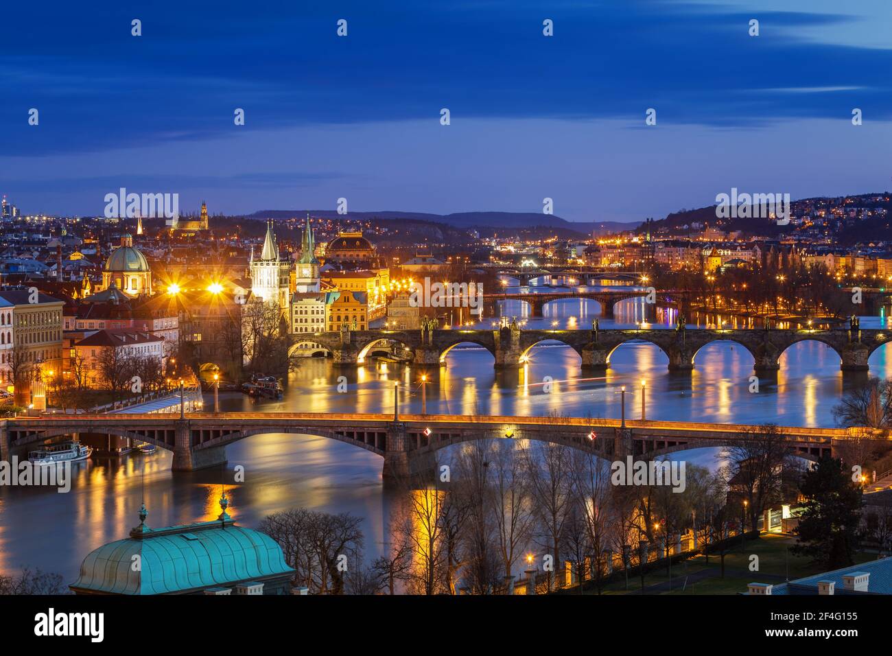 Prague panoramic scenery hi-res stock photography and images - Alamy