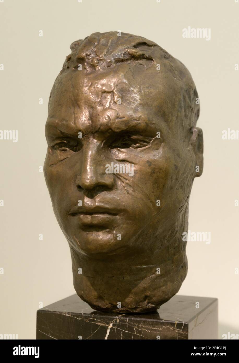 Bust of Valery Chkalov by Sarra Dmitrievna Lebedeva (Dormilatova) (1892 ...