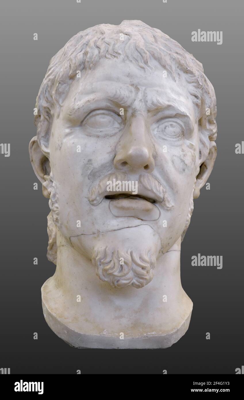 White marble emperor head hi-res stock photography and images - Alamy