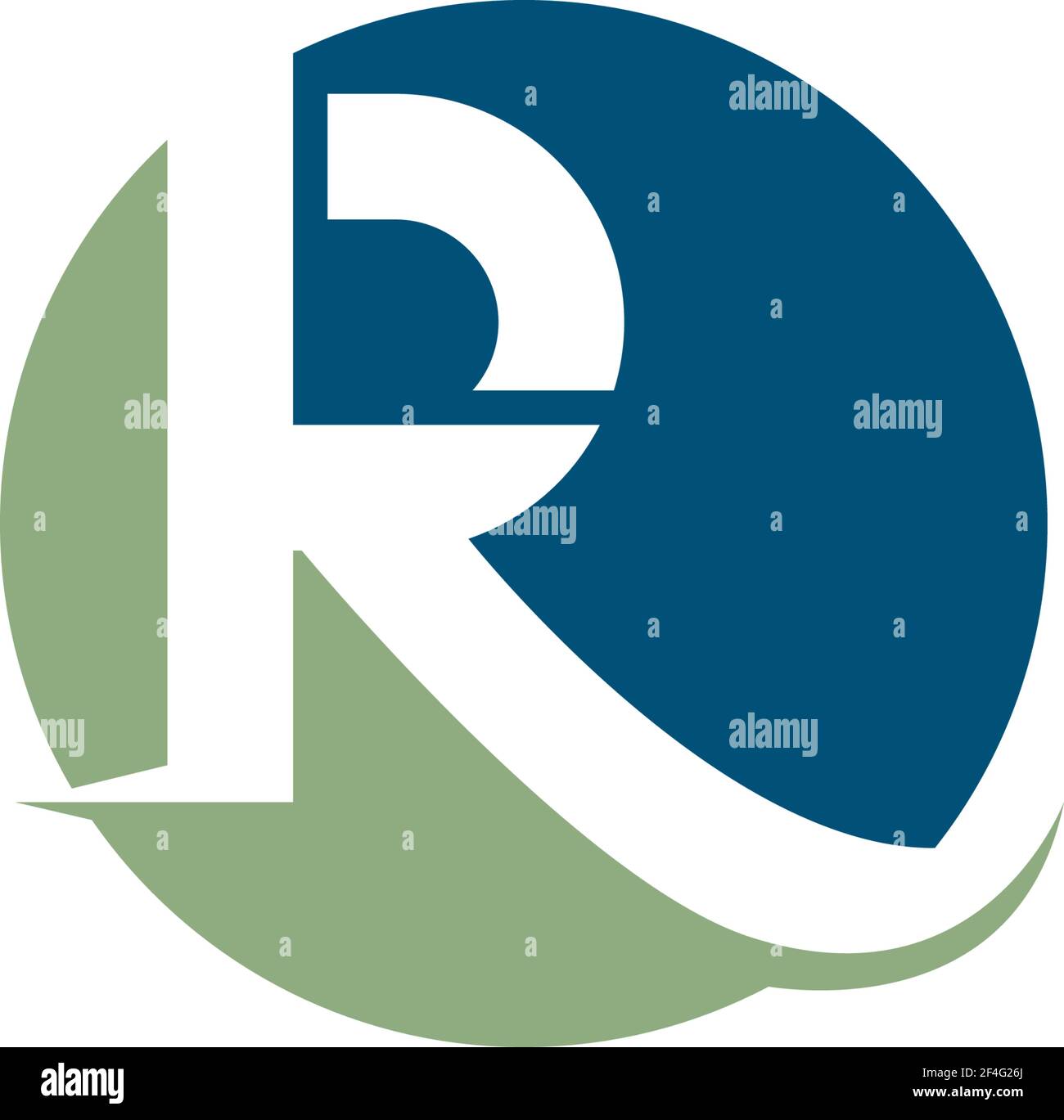 R letter logo template vector icon illustration design Stock Vector ...