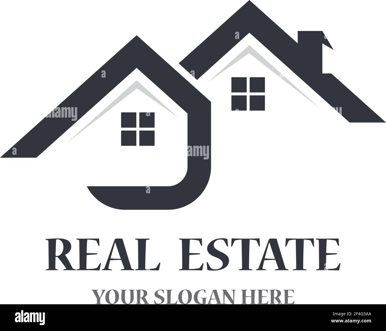 House logo template vector illustration Stock Vector Image & Art - Alamy