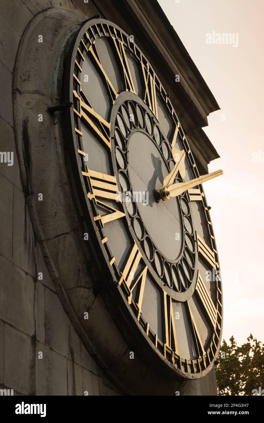 Church clock face Stock Photo - Alamy