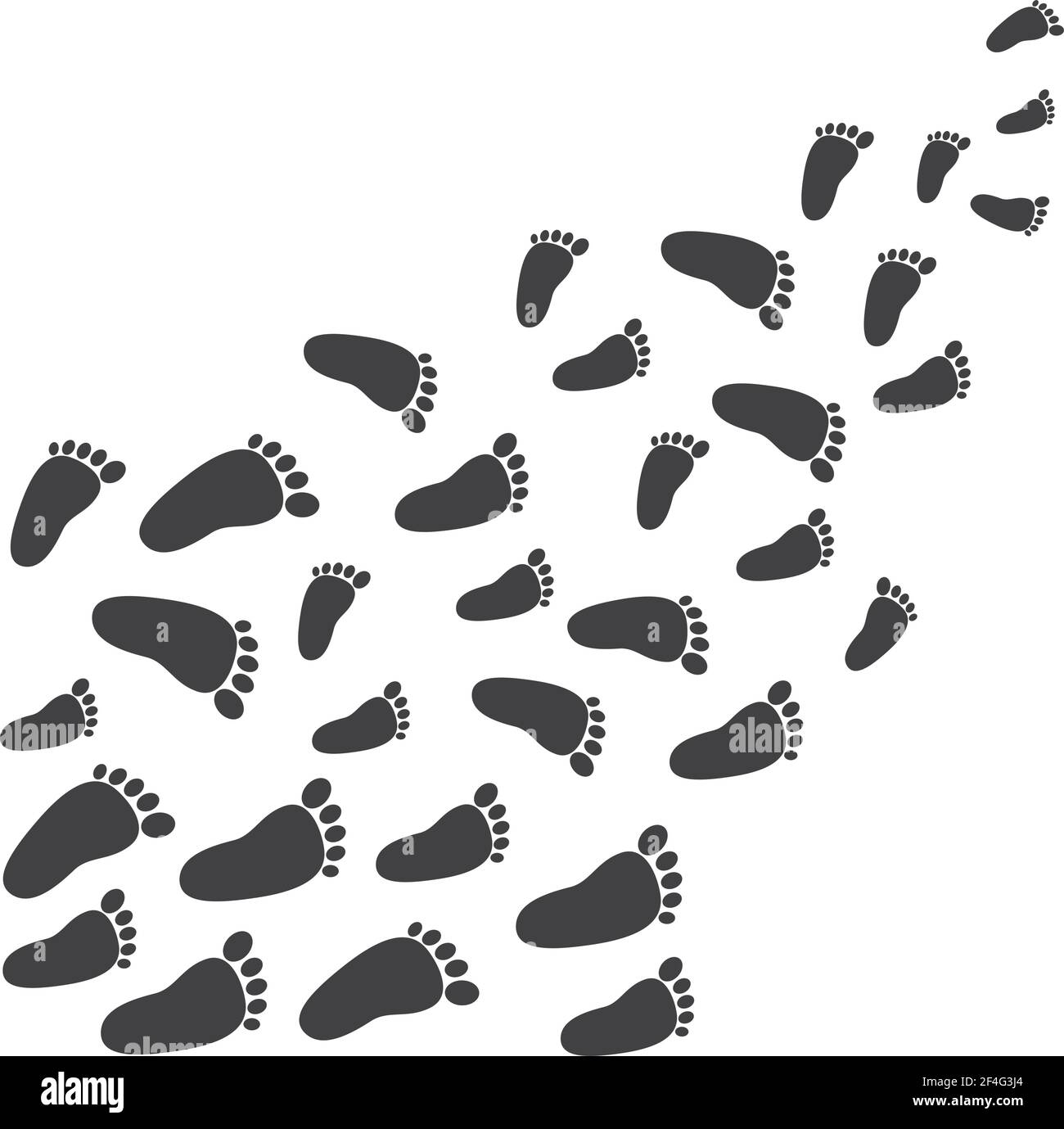 Foot vector icon illustration design Stock Vector Image & Art - Alamy