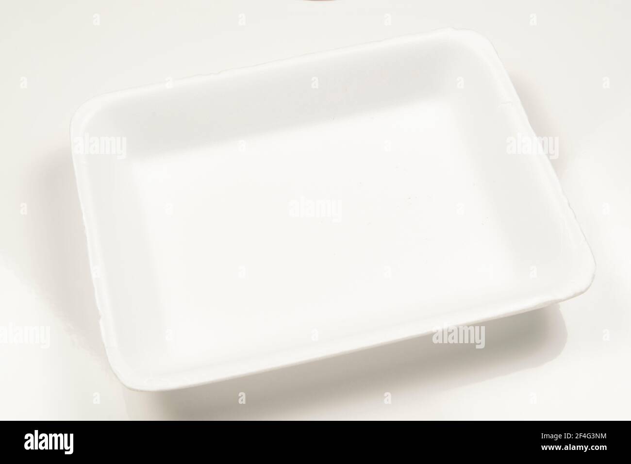 empty styrofoam tray for packing food at the market Stock Photo - Alamy