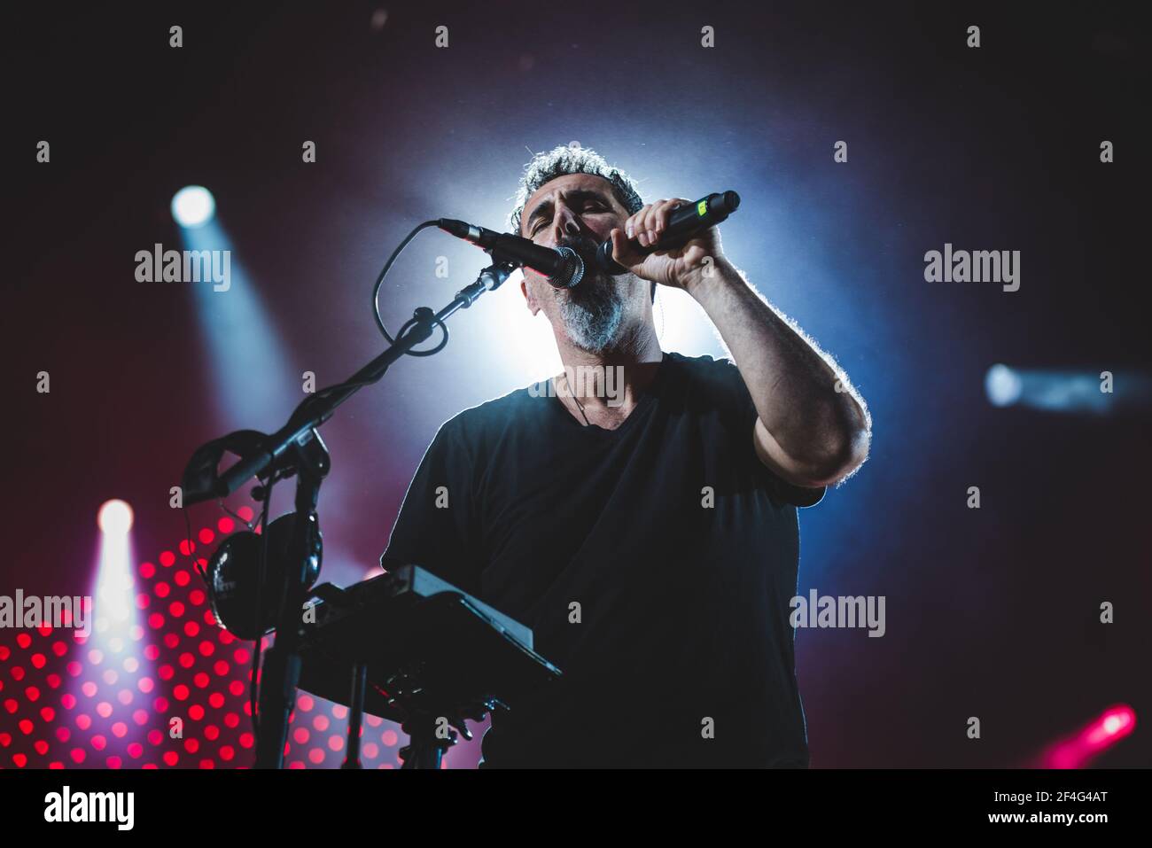 ITALY, FIRENZE 2017: Serj Tankian, singer of the American four-piece ...