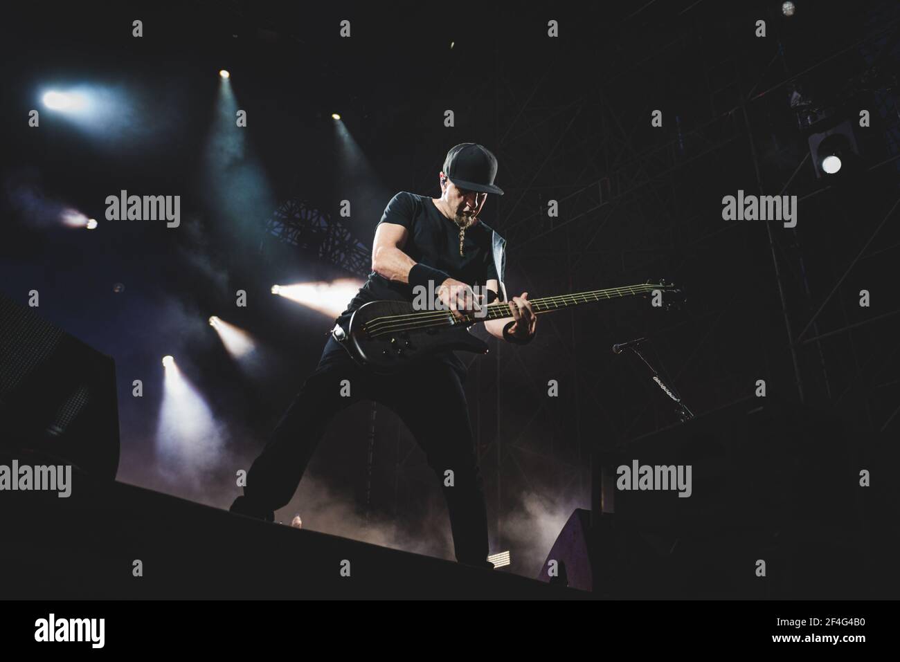 ITALY, FIRENZE 2017: Shavo Odadjian, bassist of the American four-piece ...