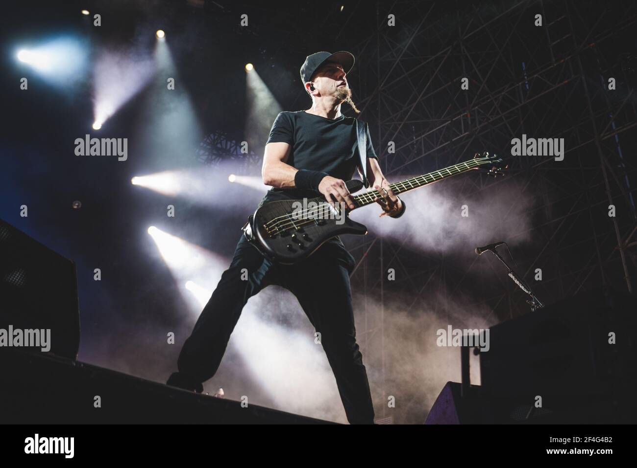 ITALY, FIRENZE 2017: Shavo Odadjian, bassist of the American four-piece ...