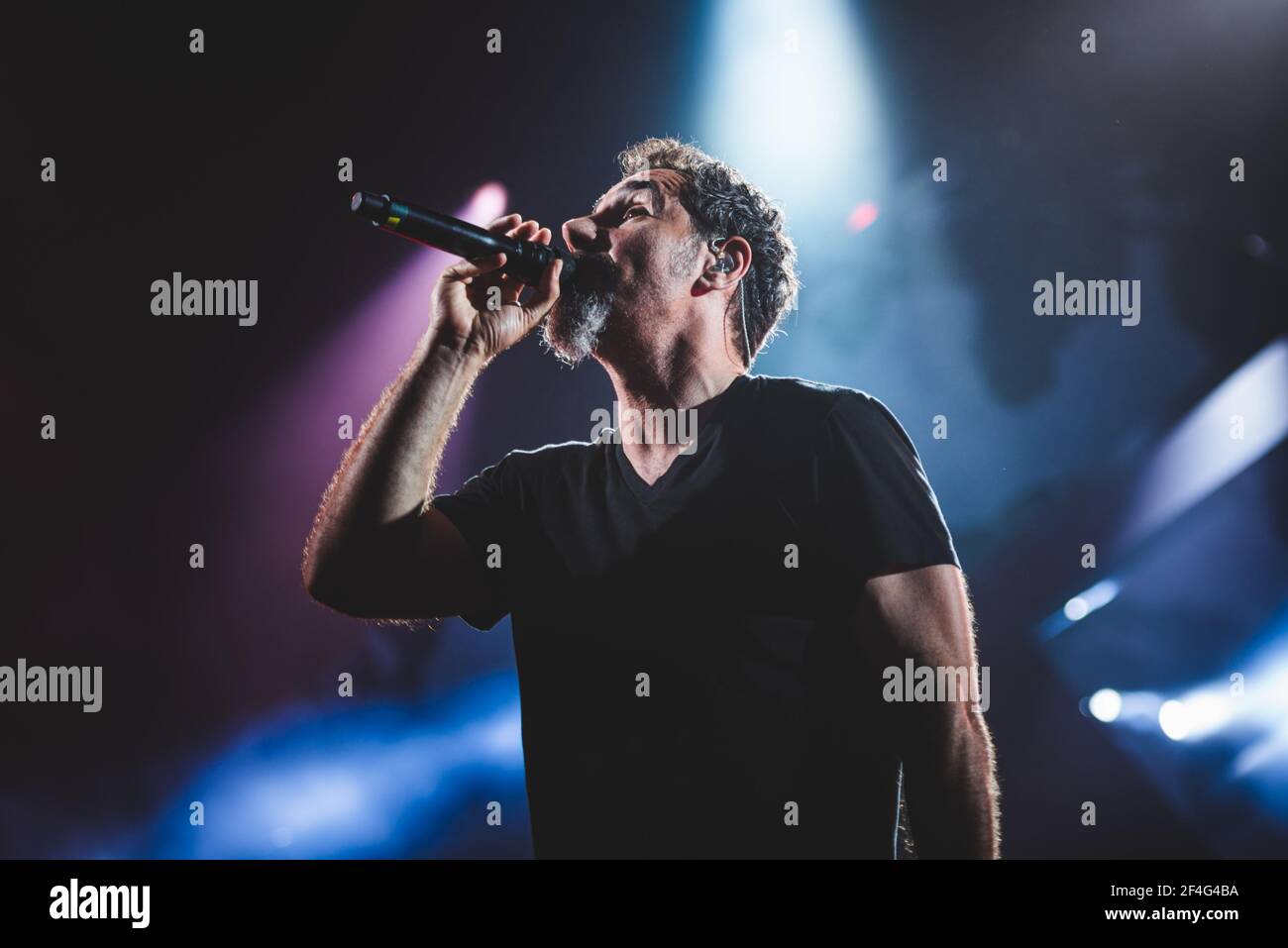 ITALY, FIRENZE 2017: Serj Tankian, singer of the American four-piece ...