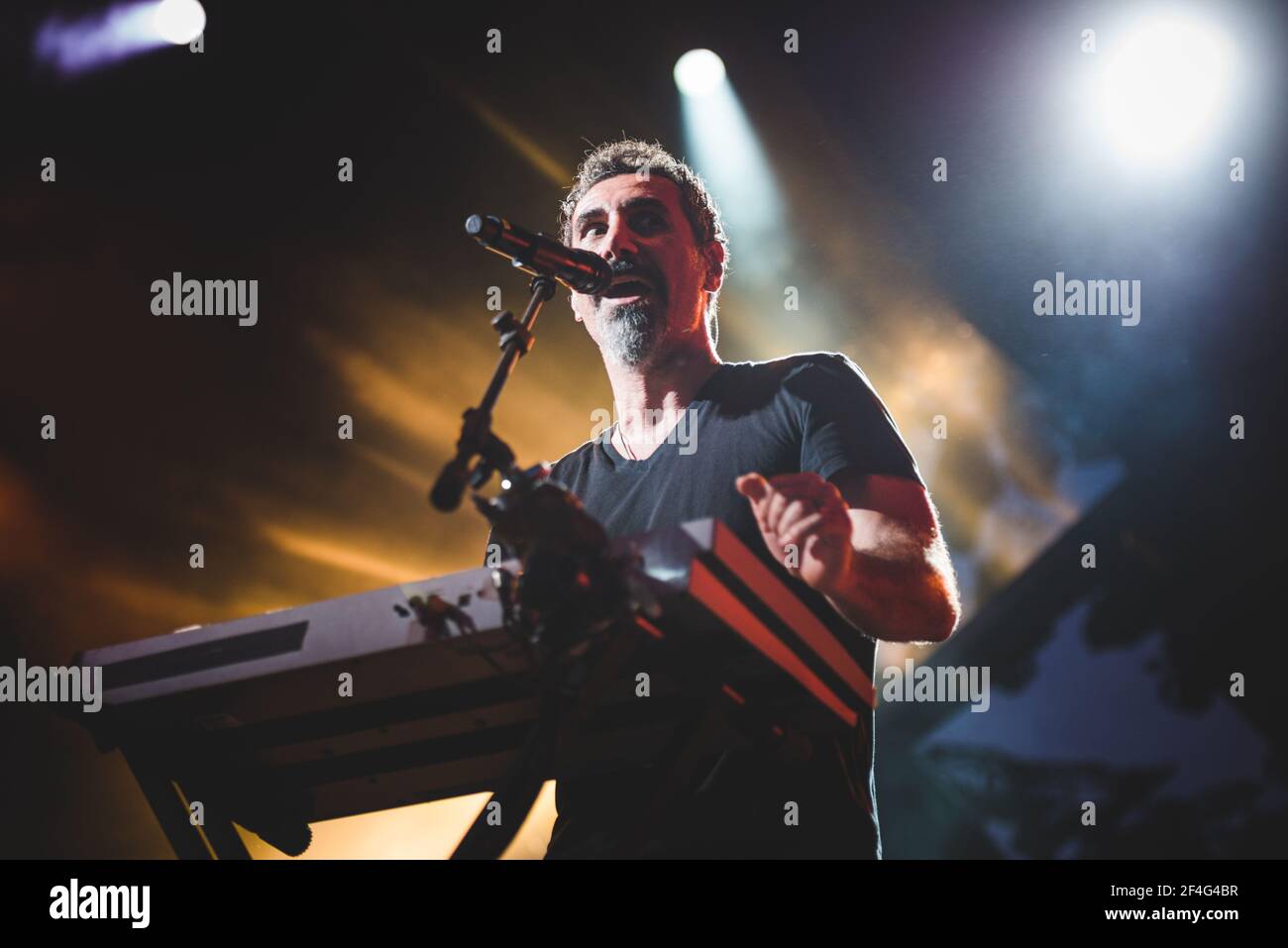 ITALY, FIRENZE 2017: Serj Tankian, singer of the American four-piece ...