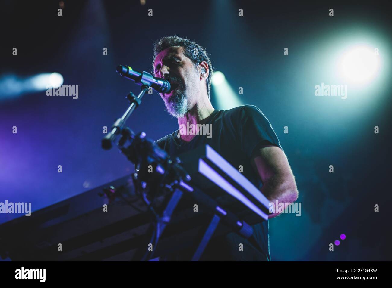 System of a down performing on stage hi-res stock photography and ...