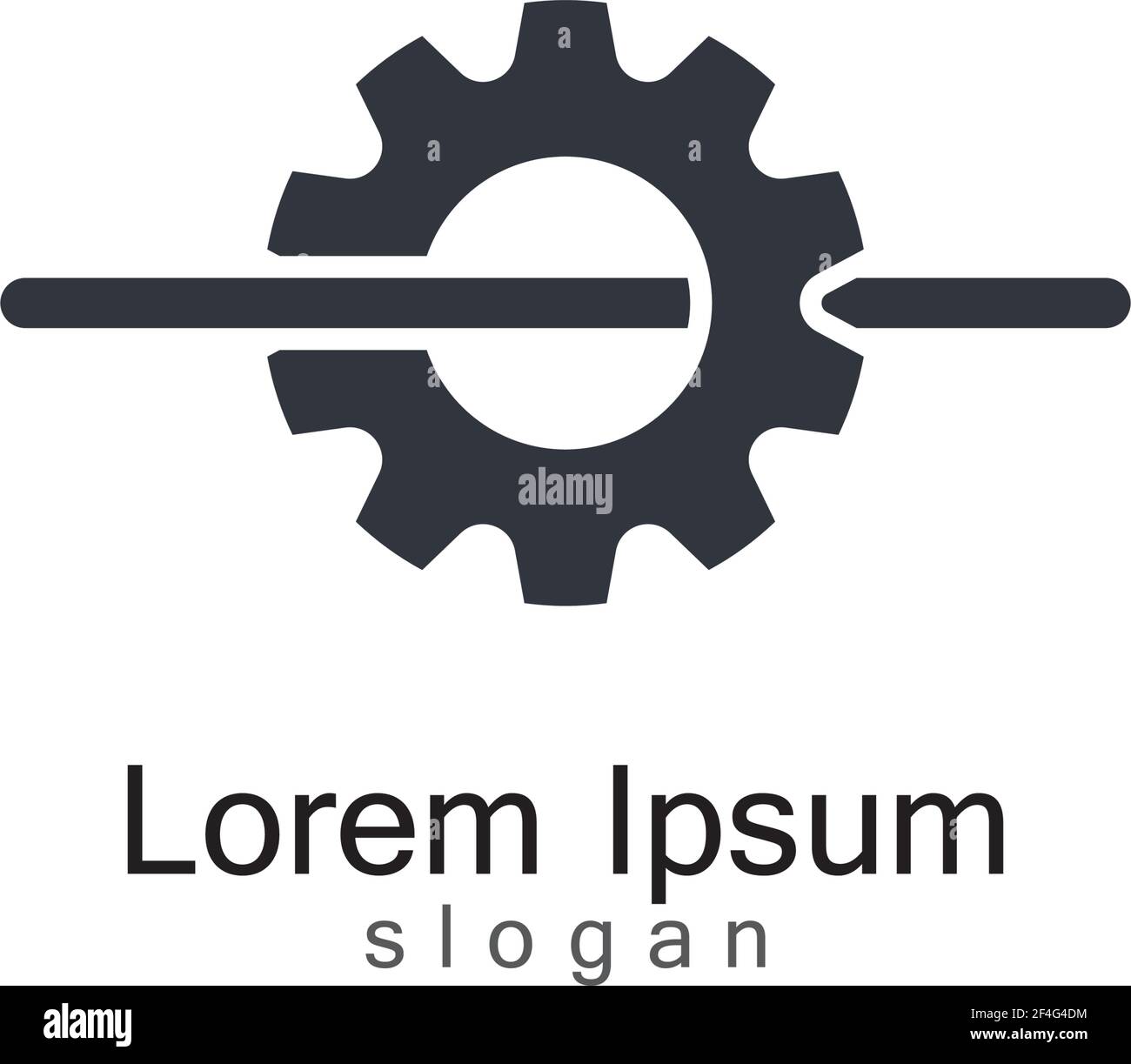 Gear logo template vector icon illustration Stock Vector Image & Art ...