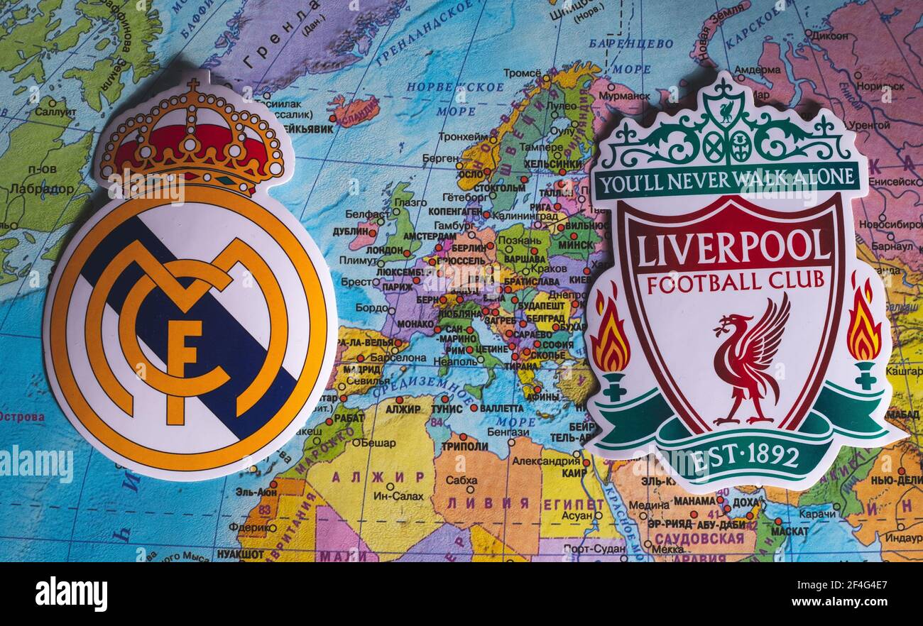 Real Madrid Map