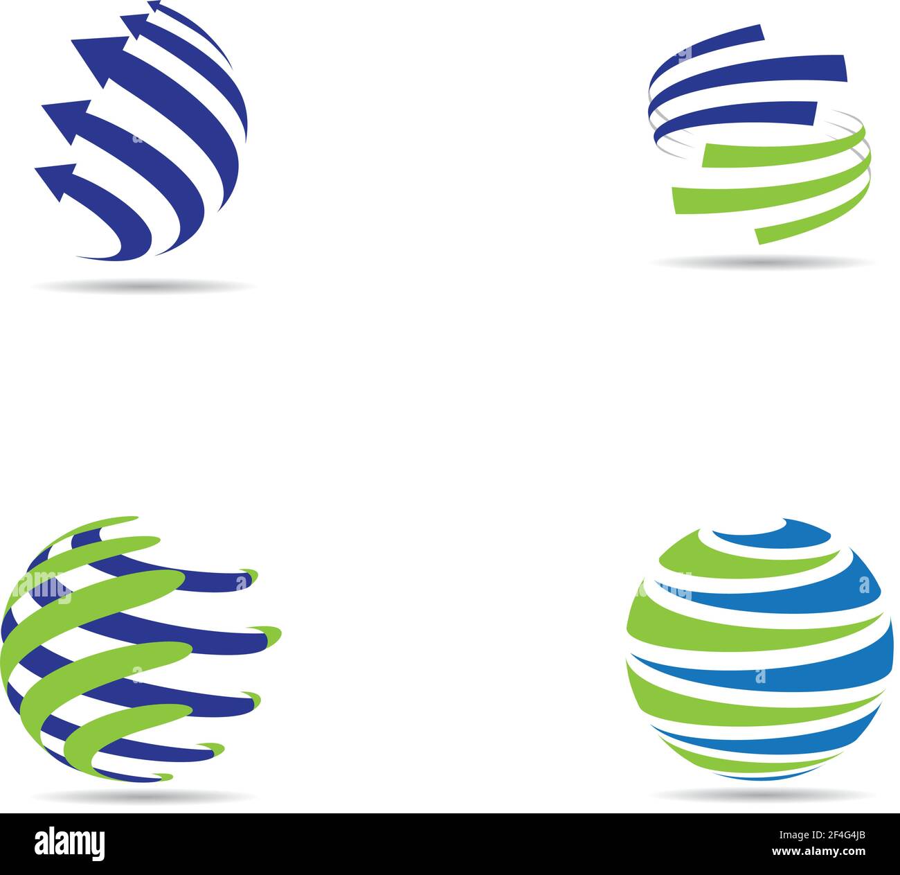 Global logo template vector icon illustration Stock Vector Image & Art ...