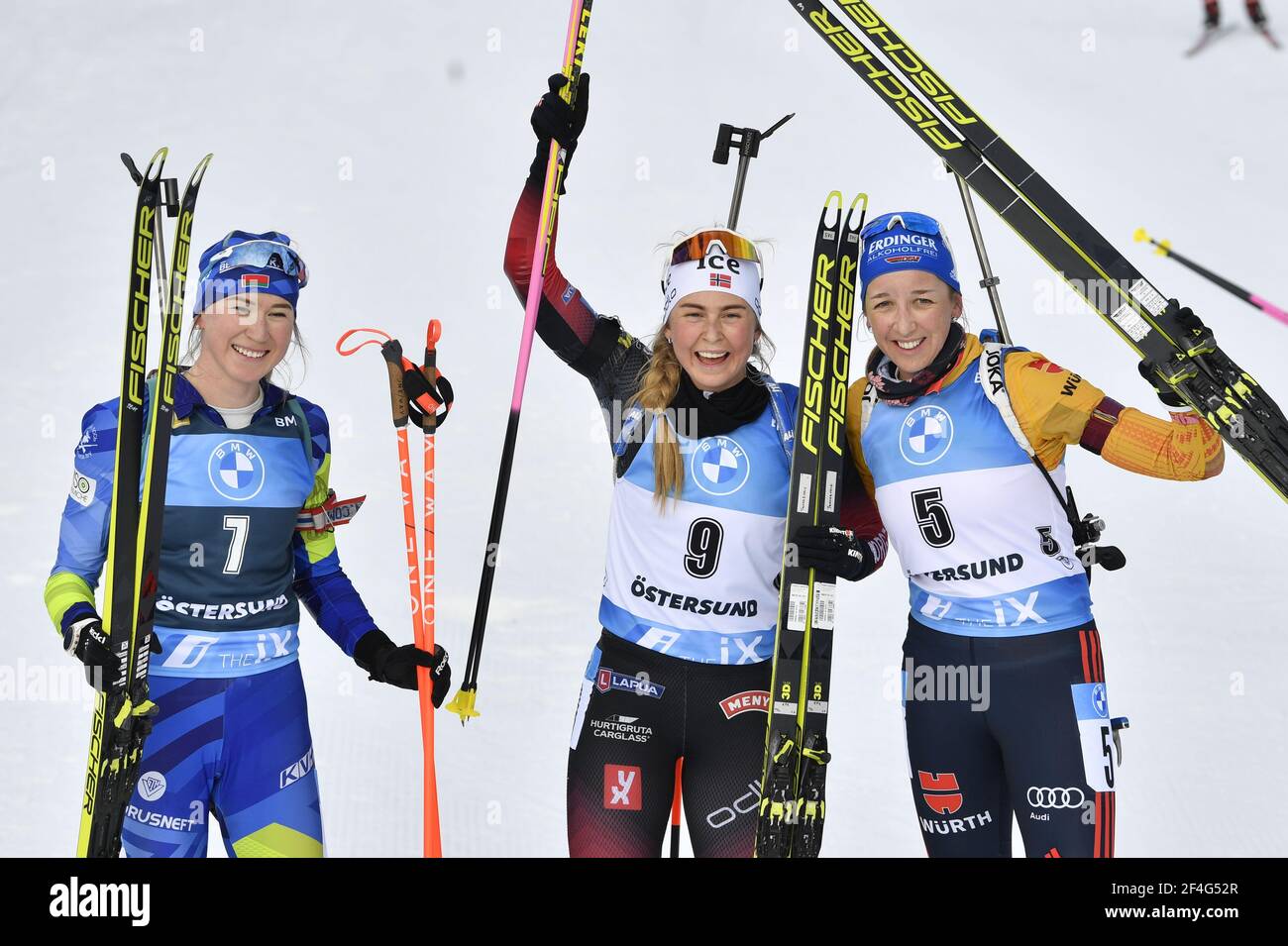 Skidskytte varldscupen damer masstart winner ingrid landmark tandrevold ...