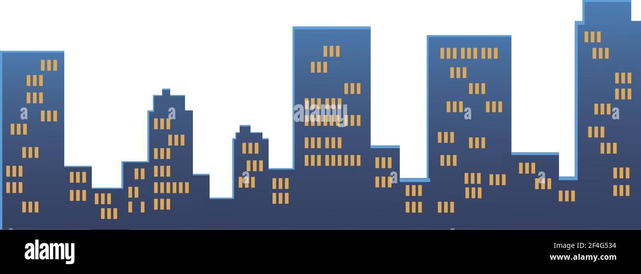 cityscape buildings scene Stock Vector Image & Art - Alamy