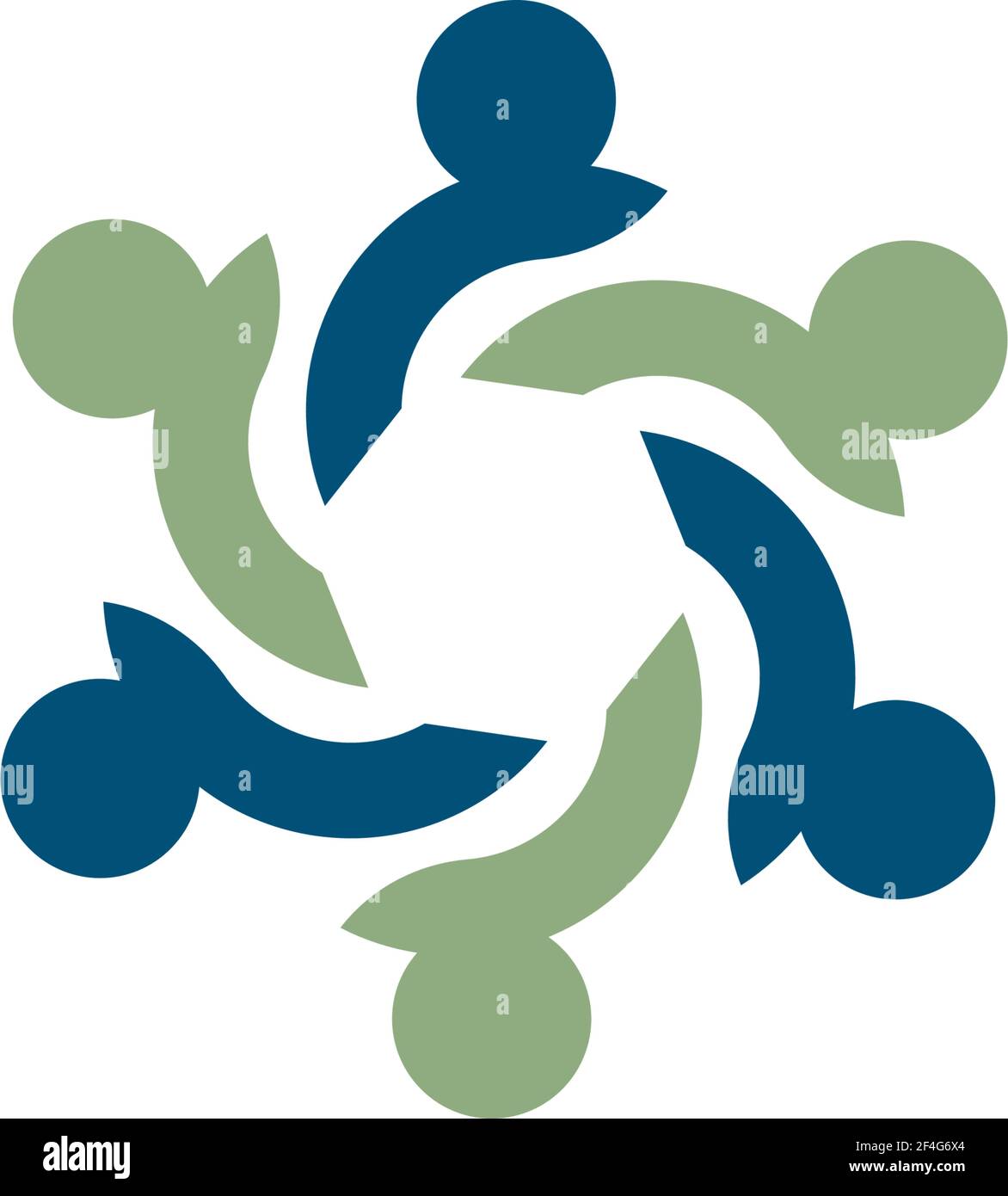 Community logo template vector icon illustration design Stock Vector ...