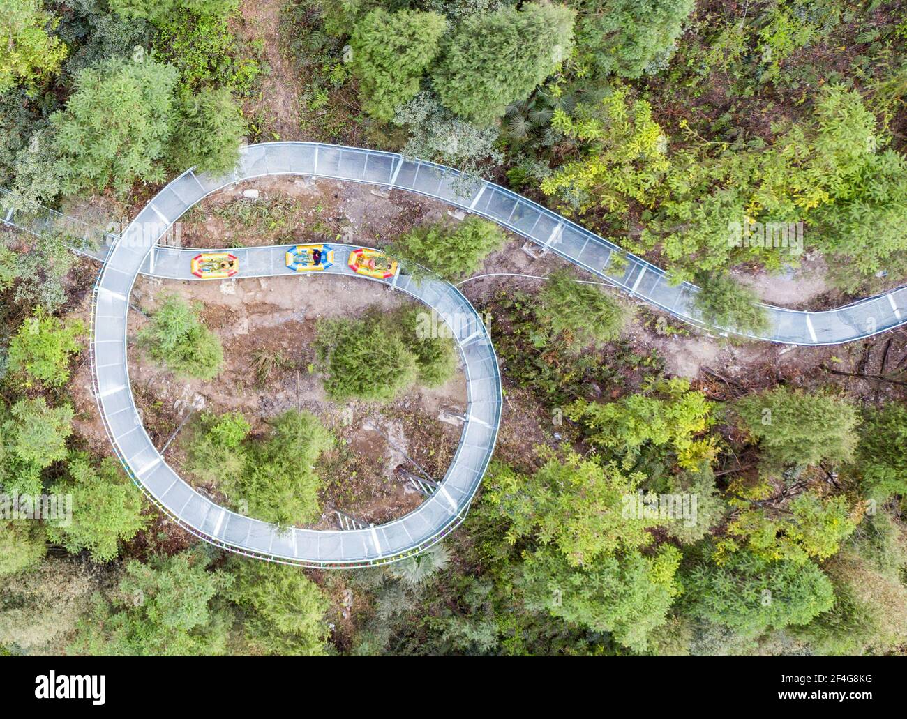 Yichang, China's Hubei Province. 21st Mar, 2021. Aerial photo shows ...