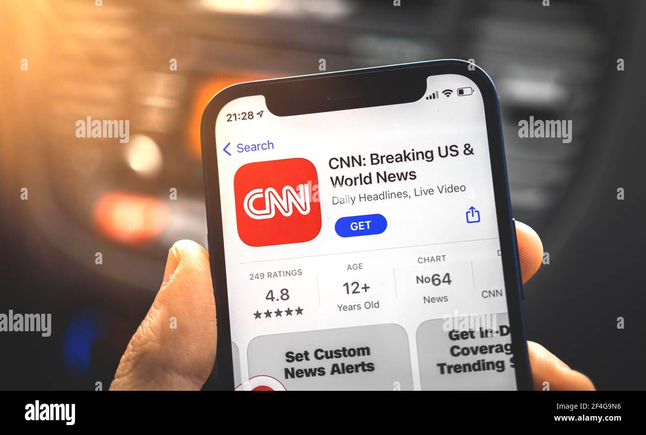 Cnn App Logo High Resolution Stock Photography and Images - Alamy