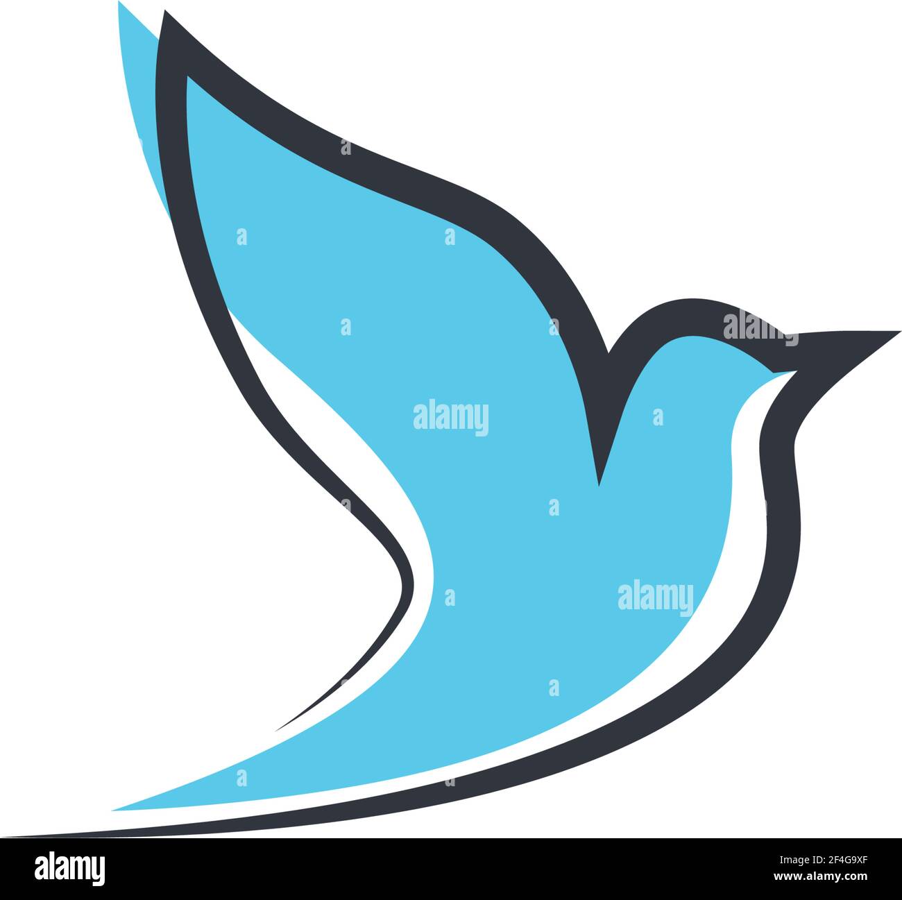 Dove logo template vector icon illustration design Stock Vector Image ...