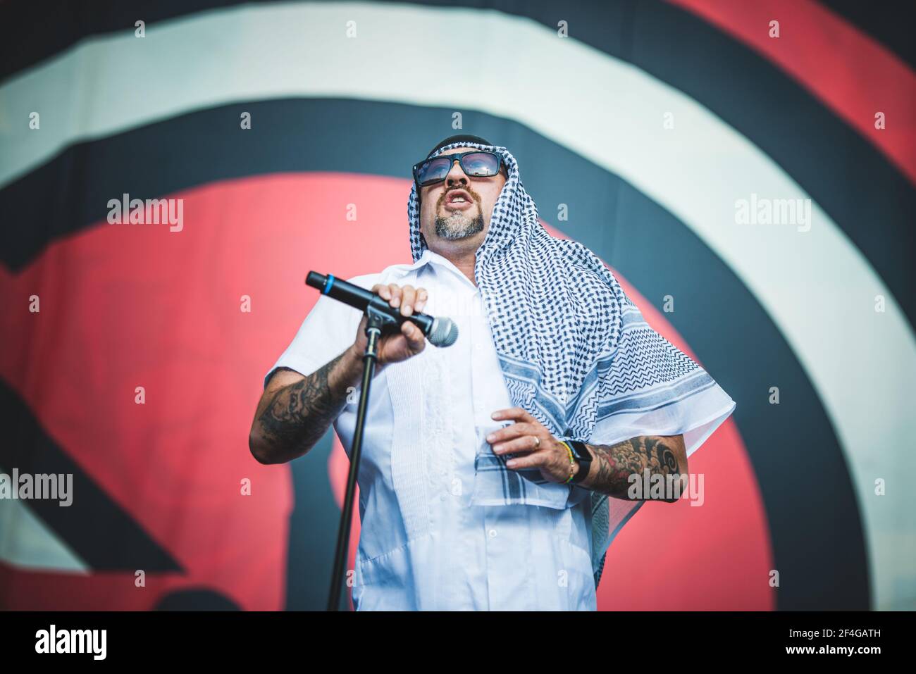ITALY, FIRENZE 2017: B-Real, rapper/singer of the American rap/rock ...