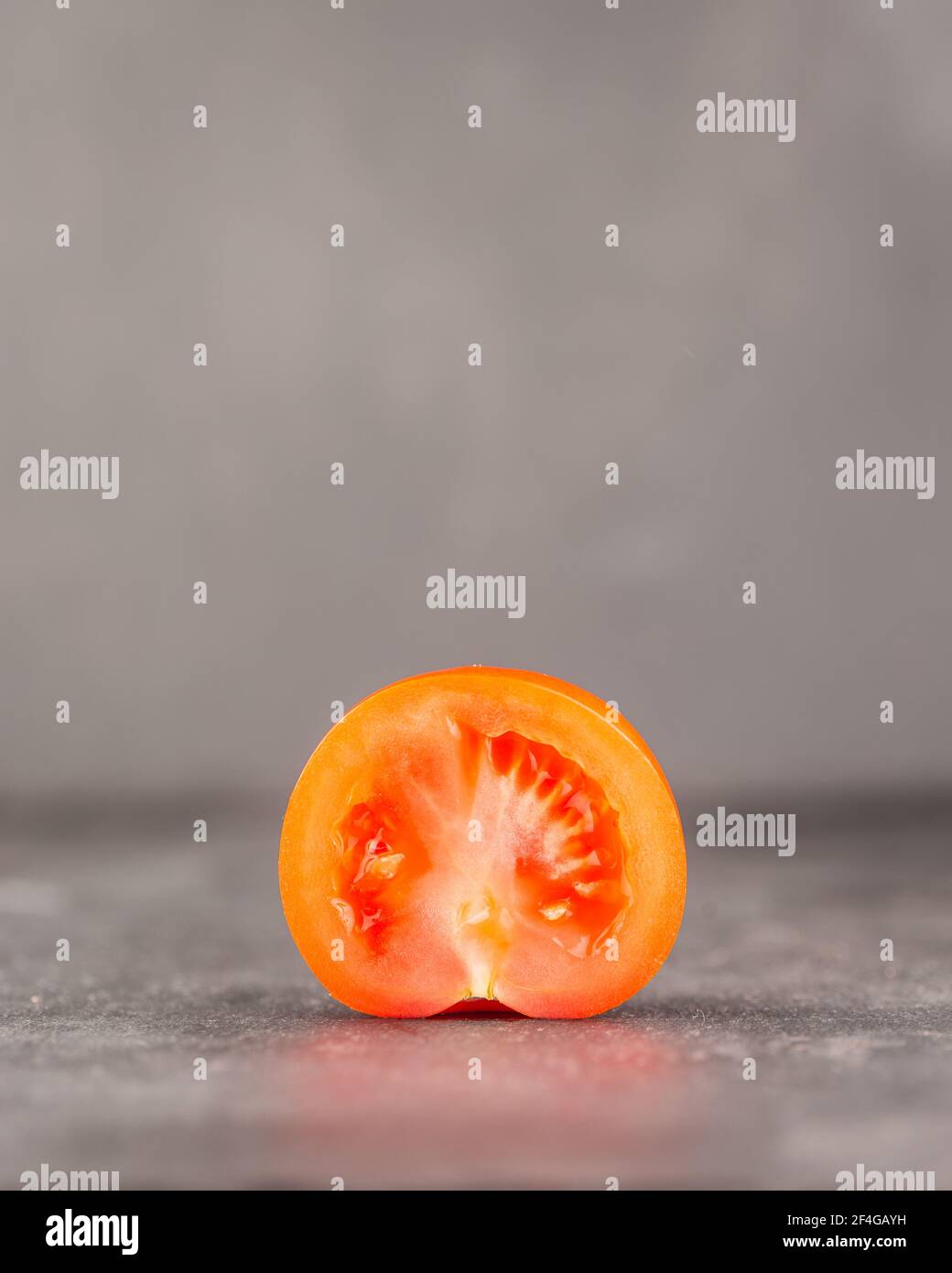 cherry tomato cross section Stock Photo - Alamy