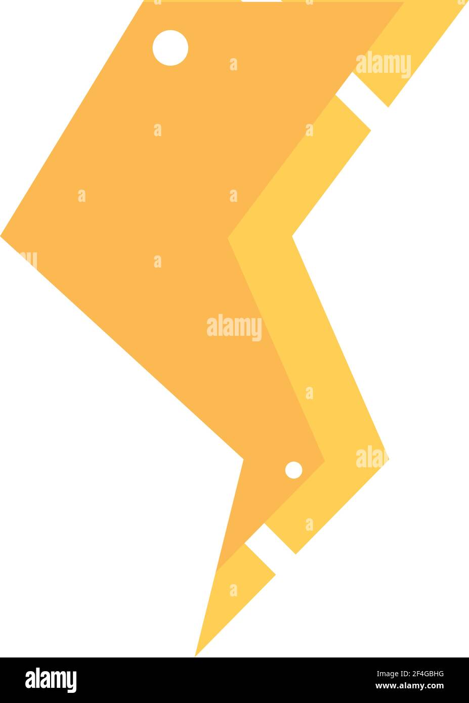 Thunderbolt cartoon Cut Out Stock Images & Pictures - Alamy