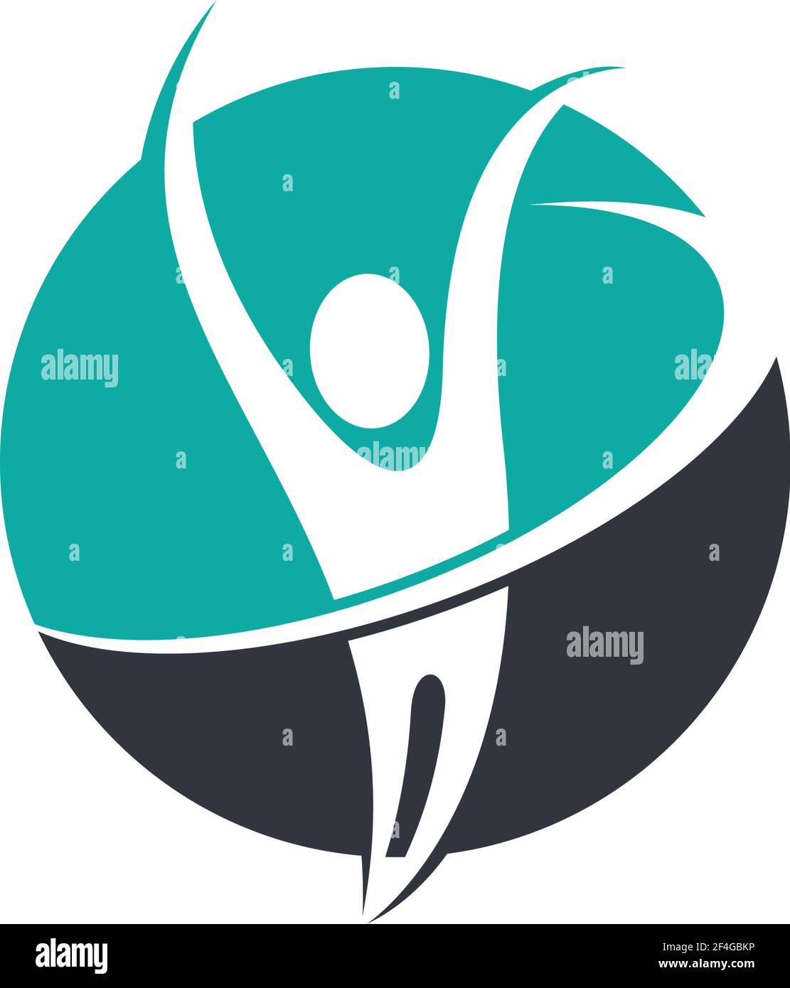 Wellnes logo template vector icon Stock Vector Image & Art - Alamy