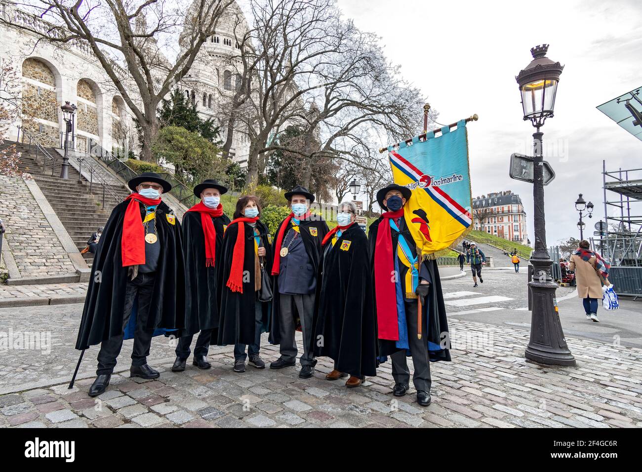 Paris, France. 18th Mar, 2021. Commemoration of the 150th anniversary ...