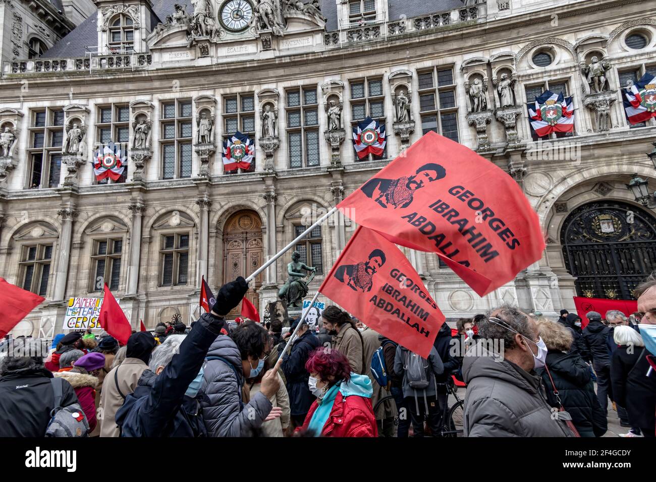 Paris, France. 18th Mar, 2021. Commemoration of the 150th anniversary ...