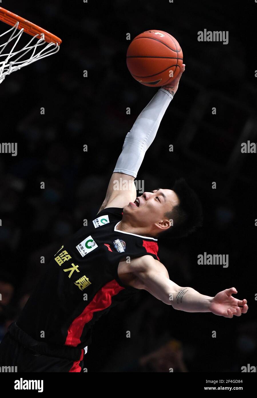 Qingdao, China's Shandong Province. 21st Mar, 2021. Zhang Zhenlin of ...