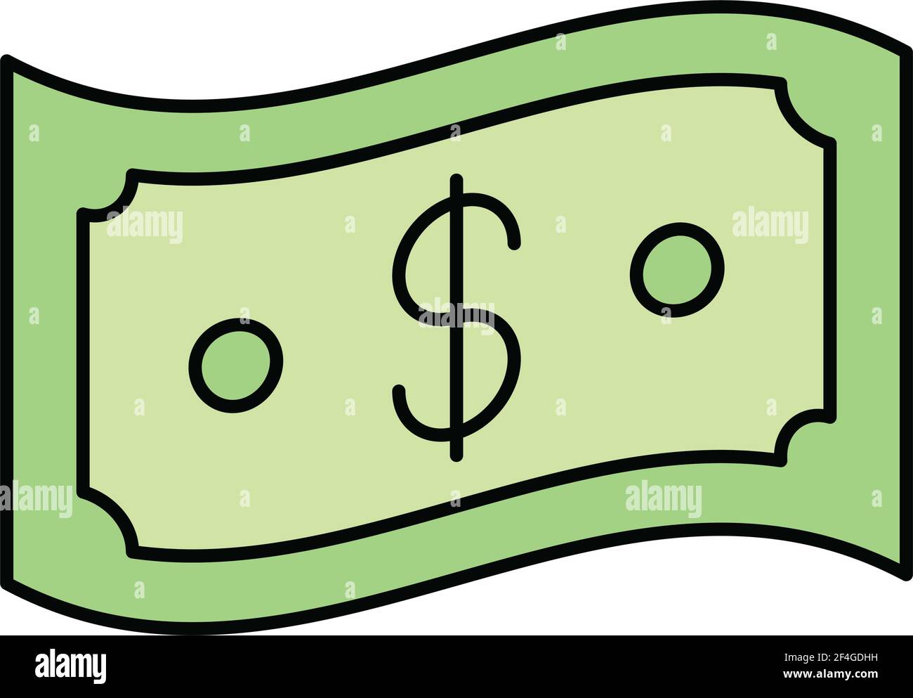 banknote money cash icon isolated Stock Vector Image & Art - Alamy