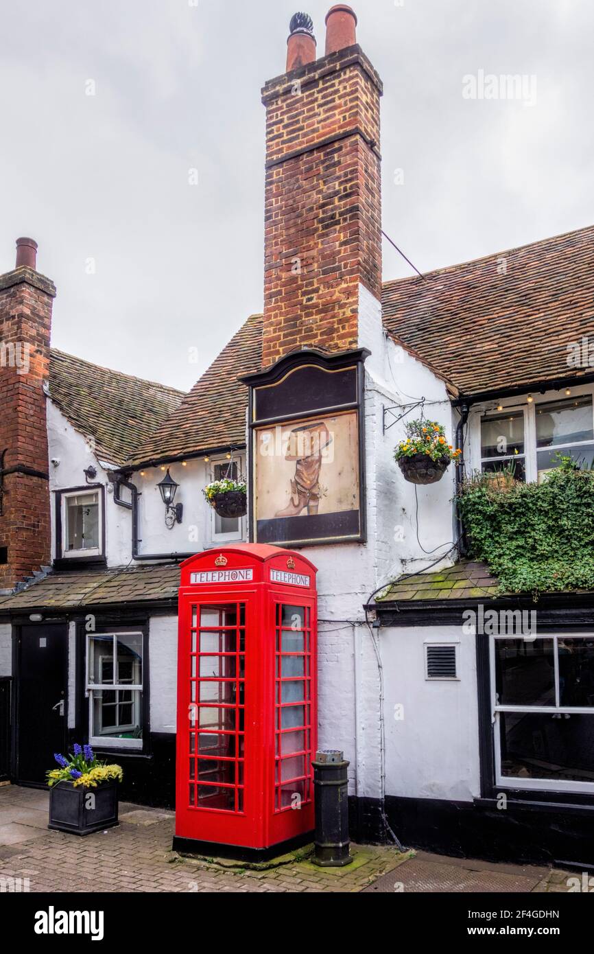 The boot public house st albans hertfordshire hi-res stock photography ...
