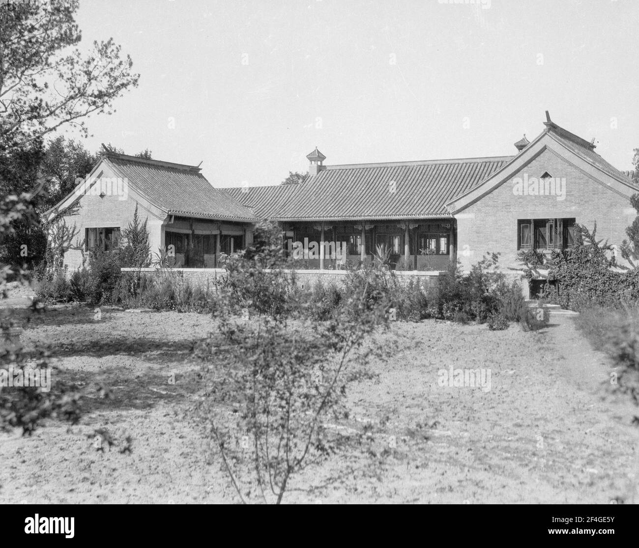 U-shaped House, China, Ding Xian (China), Dingzhou Shi (China), Hebei ...