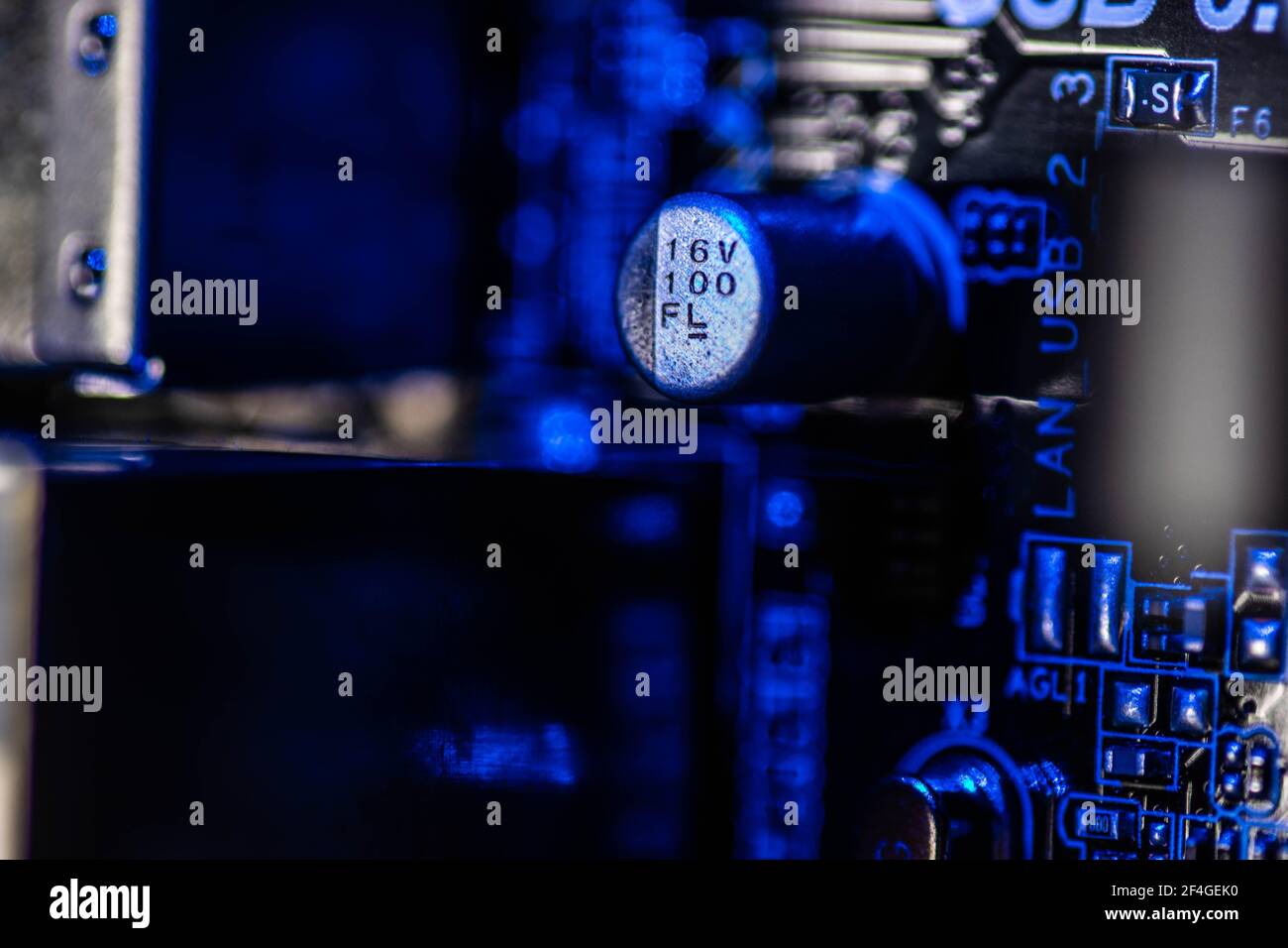 Computer motherboard. Motherboard digital chip. Technology background ...