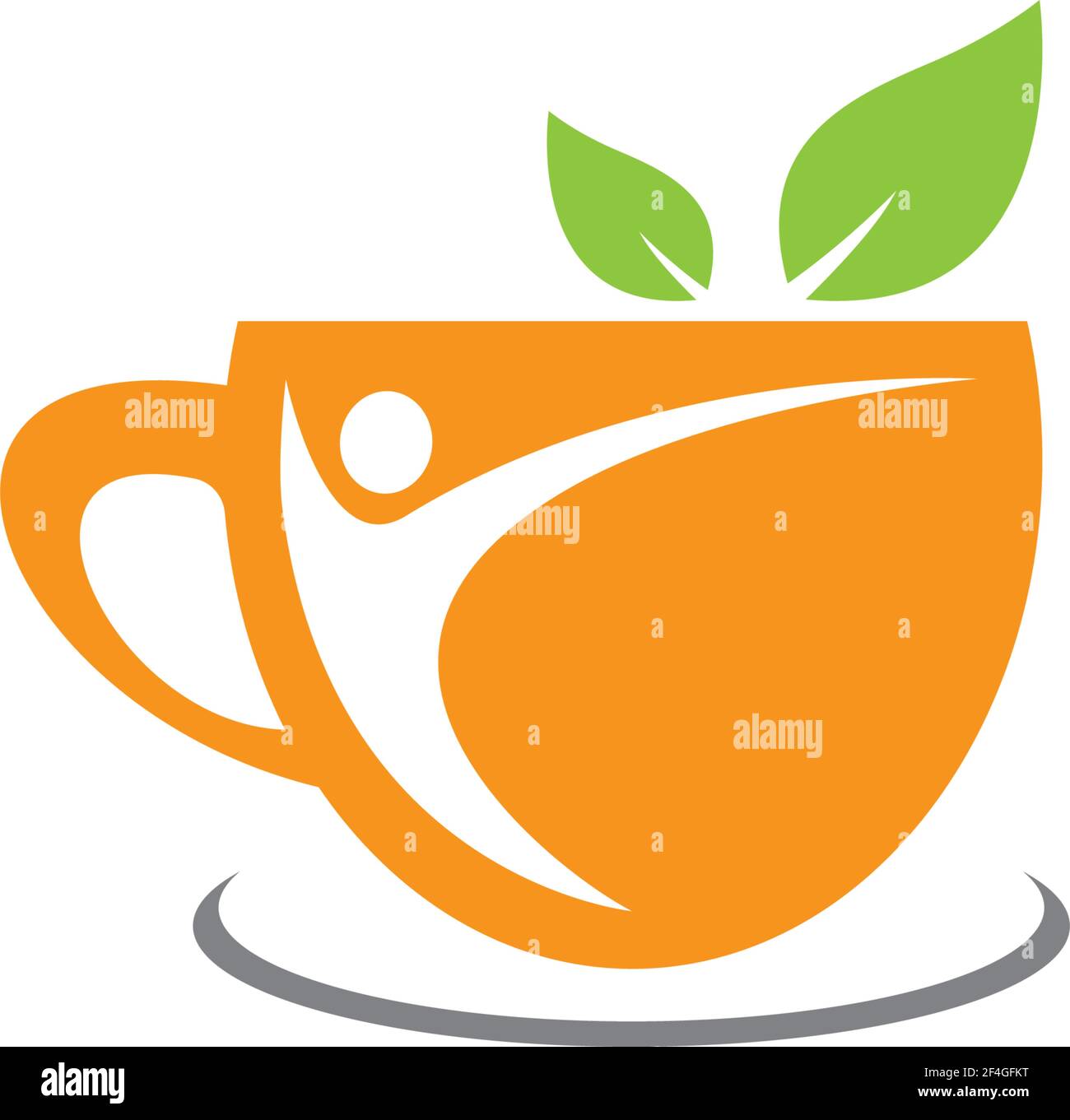 Healthy drink logo template vector icon illustration Stock Vector Image ...