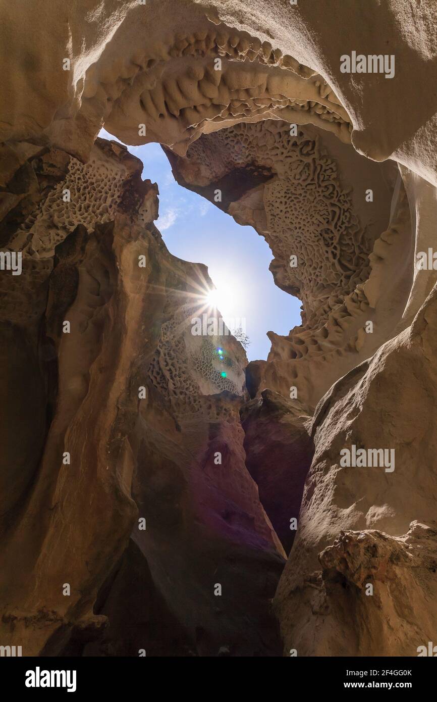 Canyon of Ustyrt plateau chink. Tuzbair. Mangystau. Kazakhstan Stock ...